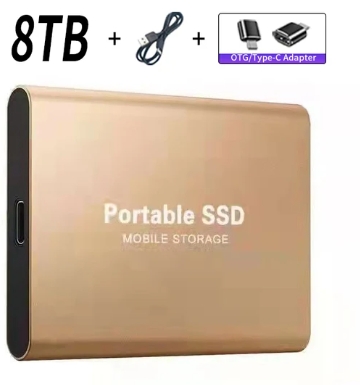 SSD 2tb external hard drive 1TB portable external SSD Mini Hard Disks ...